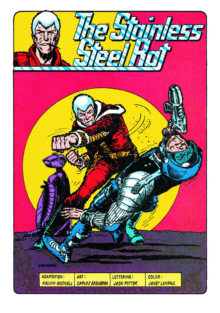 Treasury British Comics Shop : The Stainless Steel Rat - Colour Omnibus