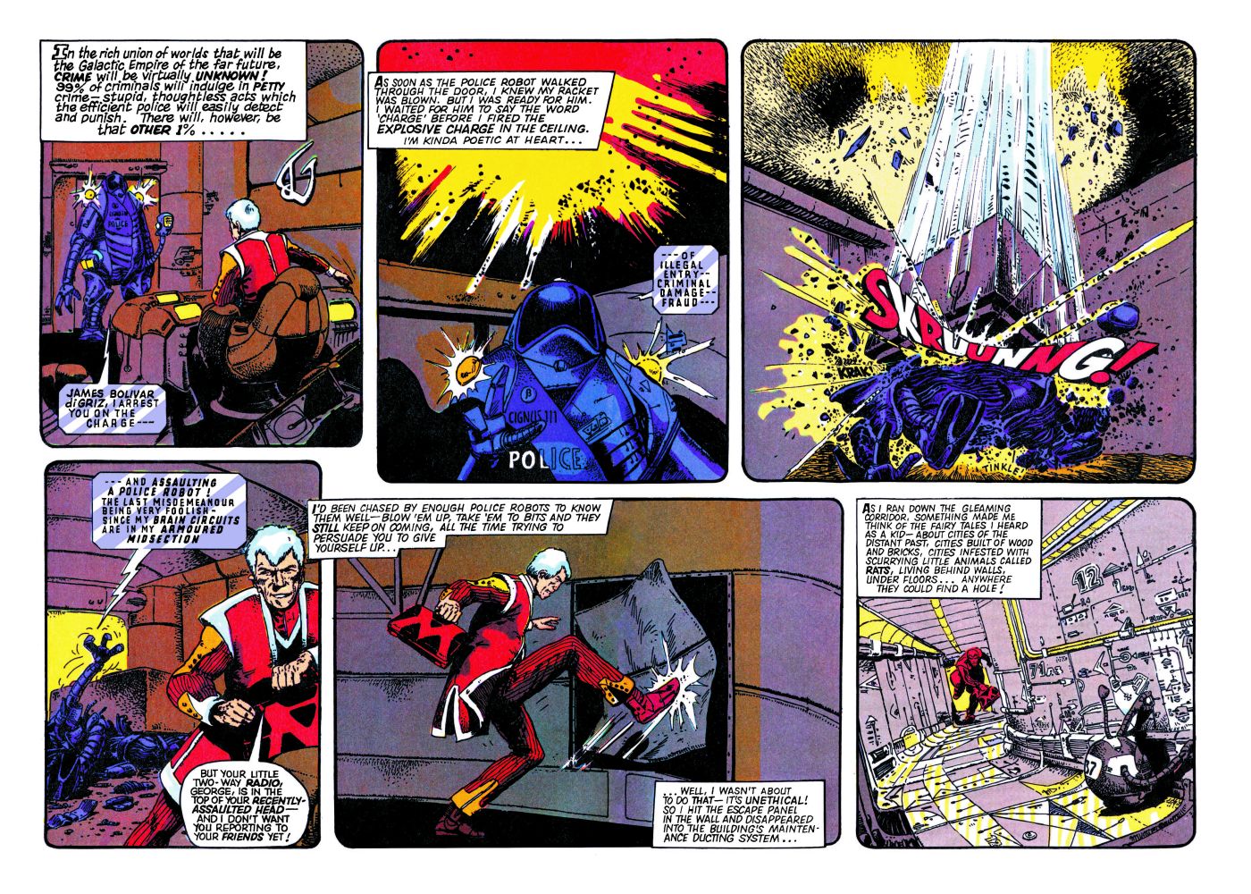 Treasury British Comics Shop : The Stainless Steel Rat - Colour Omnibus