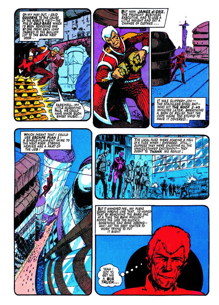 Treasury British Comics Shop : The Stainless Steel Rat - Colour Omnibus