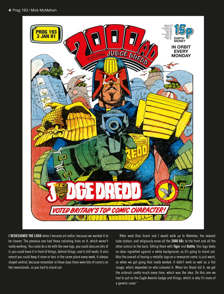 2000 AD Shop : Cover Story: The 2000 AD Design Art of Robin Smith