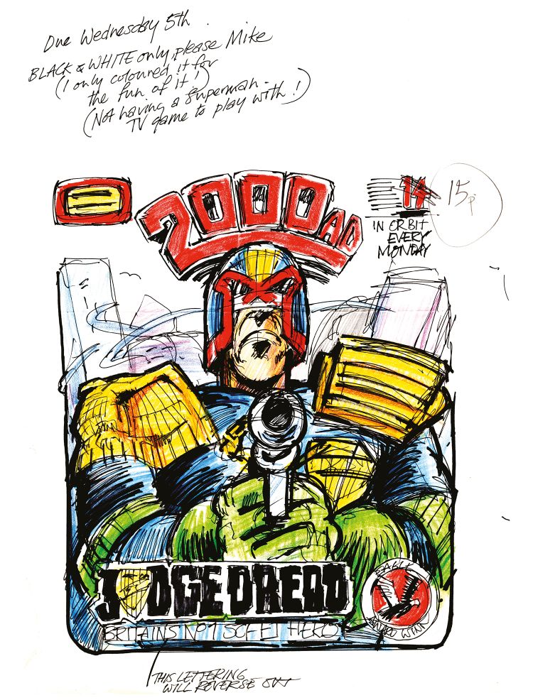 2000 AD Shop : Cover Story: The 2000 AD Design Art of Robin Smith
