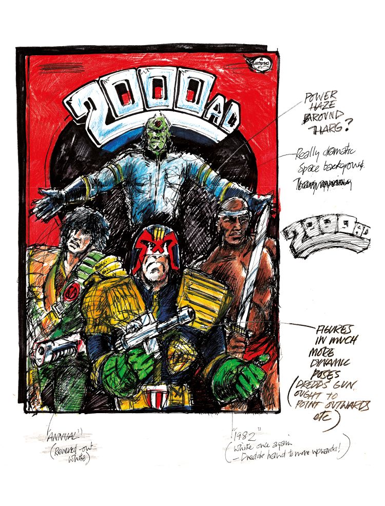 2000 AD Shop : Cover Story: The 2000 AD Design Art of Robin Smith
