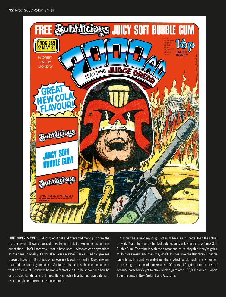 2000 AD Shop : Cover Story: The 2000 AD Design Art of Robin Smith
