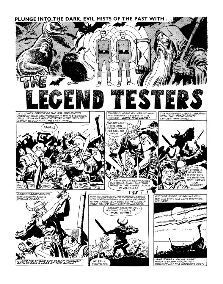 Treasury British Comics Shop : The Legend Testers