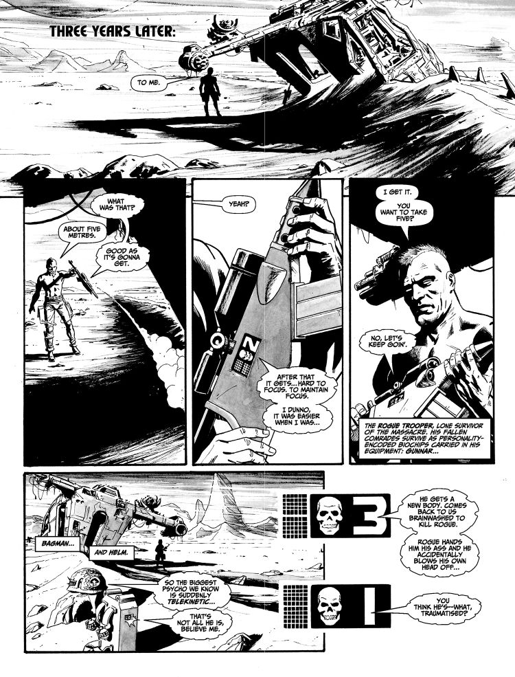 2000 AD Shop : Rogue Trooper: When a G.I. Dies WEBSHOP EXCLUSIVE