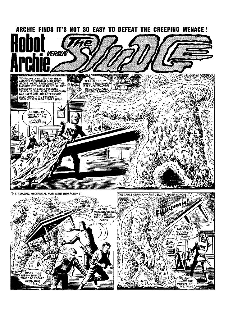 Treasury British Comics Shop : The Sludge! - 60th Anniversary
