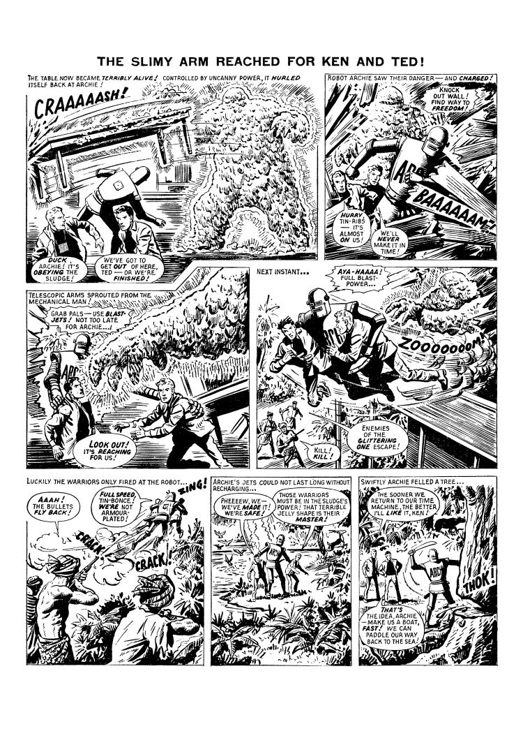 Treasury British Comics Shop : The Sludge! - 60th Anniversary