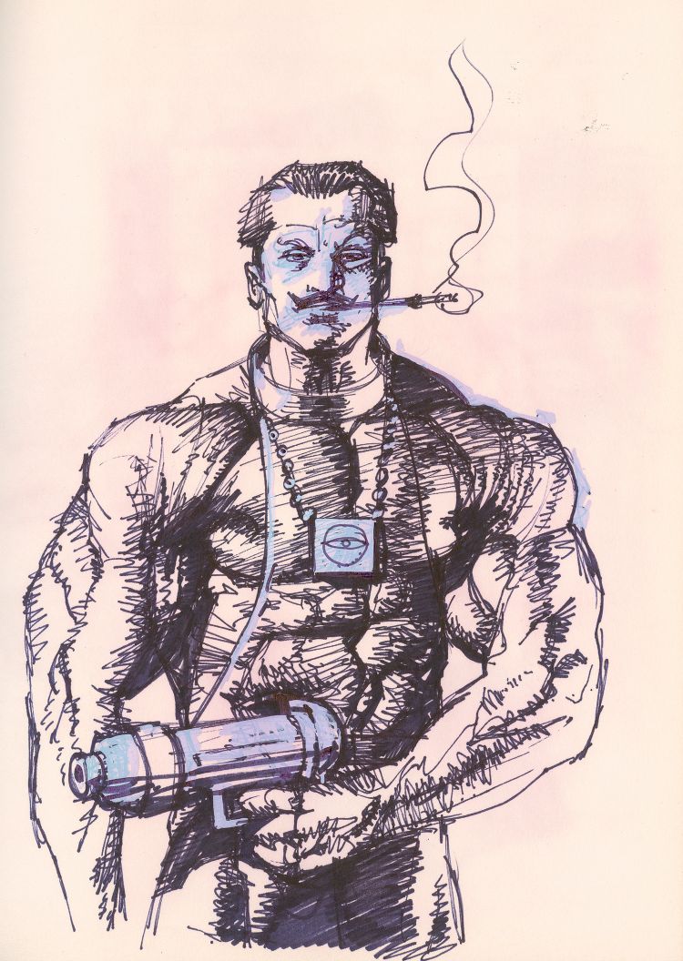 2000 AD Shop : The 2000 AD Art Of Sean Phillips