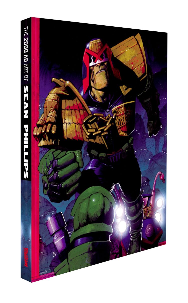2000 AD Shop : The 2000 AD Art Of Sean Phillips Webshop Exclusive hardcover