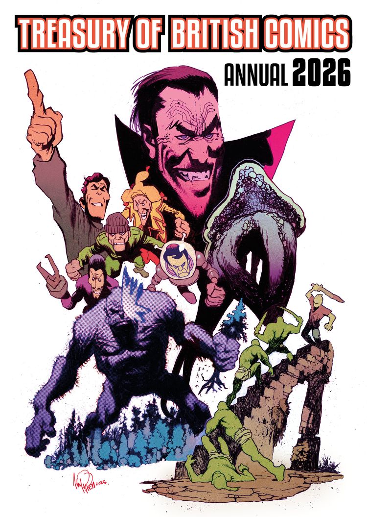 Treasury British Comics Shop : Treasury of British Comics Annual 2026 (WEBSHOP EXCLUSIVE)